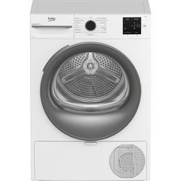 Beko Kondenstrockner "BM3T37210W1", Energieeffizienz: E (A-G), weiß, B:59,8cm H:84,6cm T:54,5cm, Trockner, mit Wärmepumpentechnologie