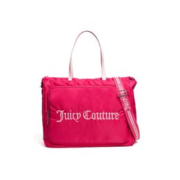 Reisetasche Juicy Couture "WEEKENDER Damen", Kinder, Gr. B/H/T: 15cm x 33cm onesize, pink, Polyester, Polyurethan, Taschen, Reisetasche Damen, Travel Bag, Sporttasche, Fashion, Lifestyle, Sale