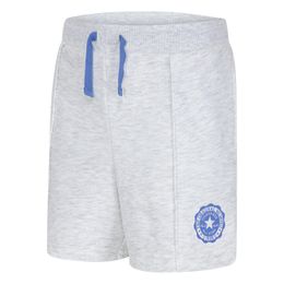 Shorts Converse "CNVG PINTUCK SHORTS", M&auml;dchen, Gr. 158 (XL), N-Gr, birch heather, Obermaterial: 60% Baumwolle, 40% Polyester, Hosen Shorts, f&uuml;r Kinder