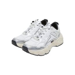 Buffalo Damen Trainingsschuh "Buffalo Buffalo CLD RUN JOG", Gr. 37wei&szlig;, silber, schwarz, Kunstfaser, Schuhe