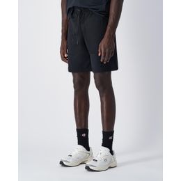 Shorts Champion, Herren, Gr. L (52/54), N-Gr, schwarz (nbk), Obermaterial: 69% Polyester, 26% Baumwolle, 5% sonstige Fasern, Hosen