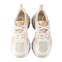 Buffalo Damen Trainingsschuh "Buffalo Damen Buffalo Trail One Vegan Nappa/Nubuck", Gr. 41beige, orange, Kunstfaser, unifarben, Schuhe