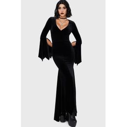 Killstar Mortaveil Maxi Dress Langes Kleid schwarz in L KSRA013838