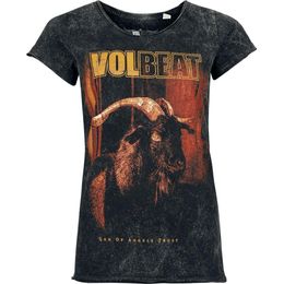 Volbeat Goat Entrance T-Shirt grau in S 22099-Volbeat
