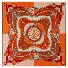 Roeckl Tuch 'COLORFUL COMPASS' Damen Größe One Size beige / orange / mandarine / dunkelorange