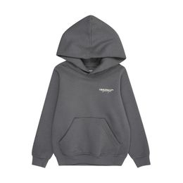 JACK & JONES MINI Sweatshirt 'JORIslington' Jungen Gr&ouml;&szlig;e 98 grau / hellgrau / wei&szlig;