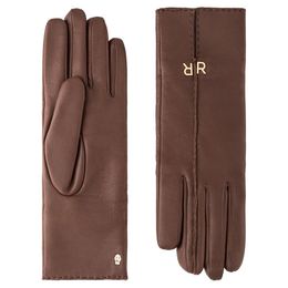 Roeckl Full Finger Gloves 'Fontaine' female Brown size 8