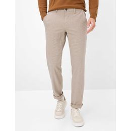 Eurex By Brax Herren Flatfronthose Style THILO ECRU, hellbeige, Gr. 24
