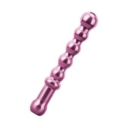 EIS Aluminiumdildo mit Kugel-Form, 18 cm