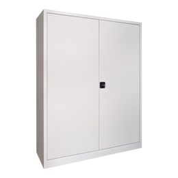 STIER Fl&uuml;gelt&uuml;renschrank, 1950x1500x500 mm, 4 B&ouml;den verzinkt, RAL 7035 (906954)