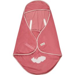 Einschlagdecke Sterntaler "Hase Hanni", perlrosa, B:80cm L:90cm, Polyester, Wohndecken