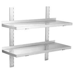 GastroHero Wandbord Basic 120/40 doppelt