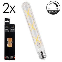 hofstein LED E27 2er Set 5 Watt 2700 Kelvin 500 Lumen