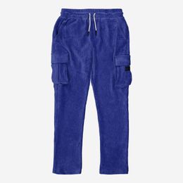 Scotch & Soda Blaue Jogginghose aus Cord