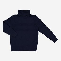Scotch & Soda Dunkelblauer Rollkragenpullover