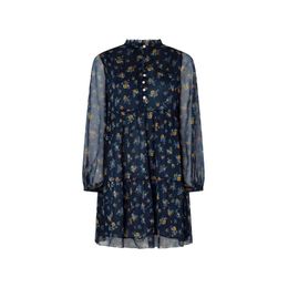 Pepe Jeans Kleid 'IKAIA' Damen Größe 34 dunkelblau / mischfarben Winterkleid