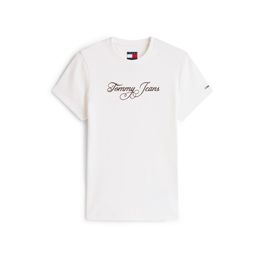 Tommy Jeans Shirt 'ESS' female White size 4XL