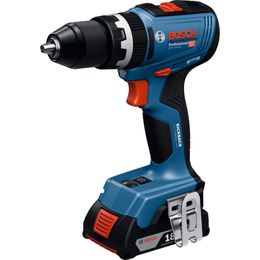 Bosch Akku-Schlagbohrschauber 'GSB 18V-65 Professional' mit 2 x 4,0Ah Akkus, Schnelladeger&auml;t und L-BOXX