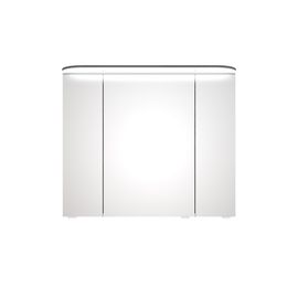 LED-Spiegelschrank ' Jelte' graphitfarben 85 x 72,3 x 17 cm