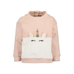 Blue Seven Sweatshirtl Größe 68 ecru / rosé / hellpink / schwarz