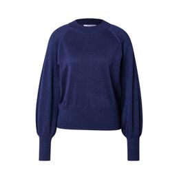 B.Young Pullover 'BY MOBBE' Damen Größe S navy / silber