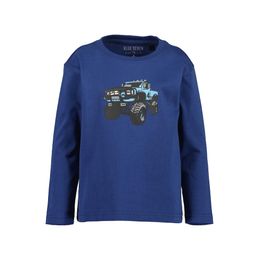 Blue Seven Shirt Jungen Gr&ouml;&szlig;e 116 hellblau / dunkelblau / schwarz