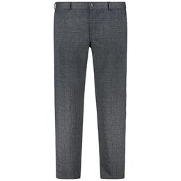 Große Größen Redpoint Stretch-Chinos "Hamilton", Tapered Fit Farbe blau Größe: 46/32