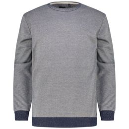 Herren Gro&szlig;e Gr&ouml;&szlig;en | Hajo Strickpullover aus Baumwolle Farbe marine Gr&ouml;&szlig;e: 4XL