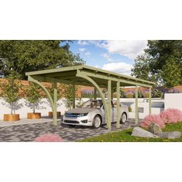 Einzelcarport Karibukdi, Carports, "&raquo;ECO 2&laquo; Variante C, kesseldruckimpr&auml;gniert", aus Masivholz