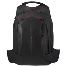 Laptoprucksack Samsonite "ECODIVER", Kinder, Gr. B/H/T: 32cm x 45cm x 20cm, schwarz, Nylon, Polyester, Rucksäcke, Arbeitsrucksack, Freizeitrucksack, Schulrucksack Cityrucksack