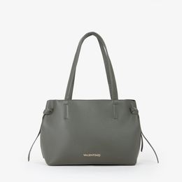 Valentino Handbags VALENTINO BAGS Damen Shopper "WIN RE"khaki, Lederimitat, Taschen, Damen Umhängetasche, Schultertasche, Tragetasche mit Fransen