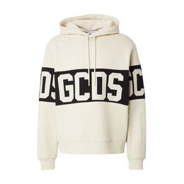 Gcds Sweatshirt Herren Gr&ouml;&szlig;e XL hellbeige / schwarz
