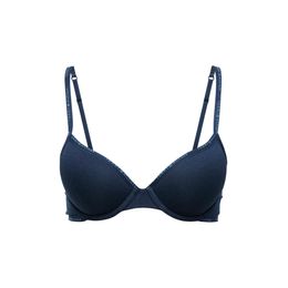 Tommy Hilfiger Underwear BH 'DEMI' Damen Gr&ouml;&szlig;e 75 hellblau / dunkelblau Winterkleid
