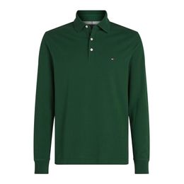 Tommy Hilfiger Poloshirt '1985 SLIM LS POLO' Herren Gr&ouml;&szlig;e L gr&uuml;n