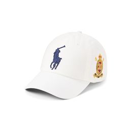 Polo Ralph Lauren Cap Damen Gr&ouml;&szlig;e 55/60 dunkelblau / goldgelb / rot / wei&szlig;