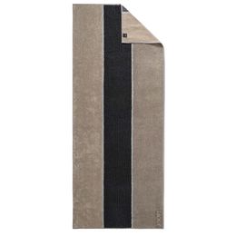 JOOP! Shower Towel 'Lines' male Grey size 80x200cm