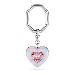 Swarovski Schl&uuml;sselanh&auml;nger 'Key' Damen Gr&ouml;&szlig;e One Size hellblau / hellpink / silber