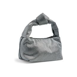 Pieces Handtasche 'PCMINDY' Damen Gr&ouml;&szlig;e One Size schwarz / silber