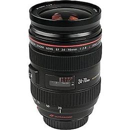 Canon EF 24-70 mm F2.8 L USM 77 mm Filtergewinde (Canon EF Anschluss) schwarz