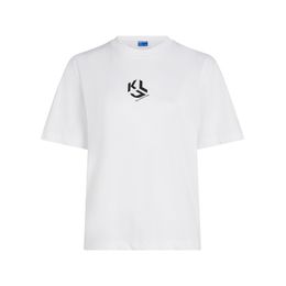 KARL LAGERFELD JEANS T-Shirt Damen Gr&ouml;&szlig;e M wei&szlig;