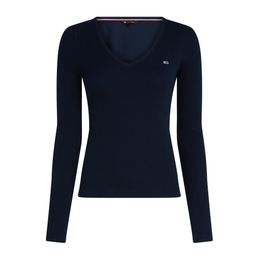 Tommy Jeans Shirt 'ESSENTIAL' Damen Gr&ouml;&szlig;e L marine