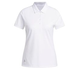 adidas Golf Performance Shirt 'Women's Solid Performance Short Sleeve Polo' female White size XS