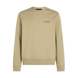 K by KARL LAGERFELD Karl Lagerfeld Sweatshirt 'Rue St-Guillaume' Herren Gr&ouml;&szlig;e S camel