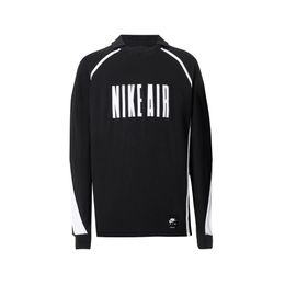 Nike Sportswear Sweatshirt 'AIR' Herren Gr&ouml;&szlig;e XL schwarz / wei&szlig;