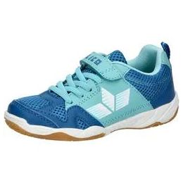 Hallenschuh Lico "Sportschuh Sport VS", M&auml;dchen, Gr. 40, blau, Synthetik, Schuhe Hallenschuh