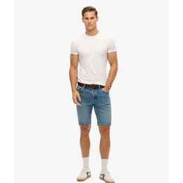 Superdry Herren Vintage Straight Shorts Blau - Gr&ouml;&szlig;e: 30 10616140000521HV010
