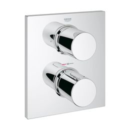 Grohe Grohtherm F Unterputz-Wannenarmatur mit Thermostat, 27618000,