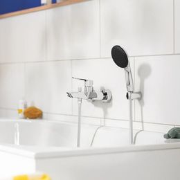 Grohe Start Aufputz-Wannenarmatur, Einhebelmischer, 25283002,