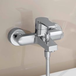 Hansa Twist Aufputz-Wannenarmatur, Einhebelmischer, 09742183,