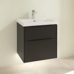 Villeroy & Boch Villeroy & Boch Subway 3.0 Schrank mit Waschtisch, 2 Auszüge, 4A706001+C578L1VL,